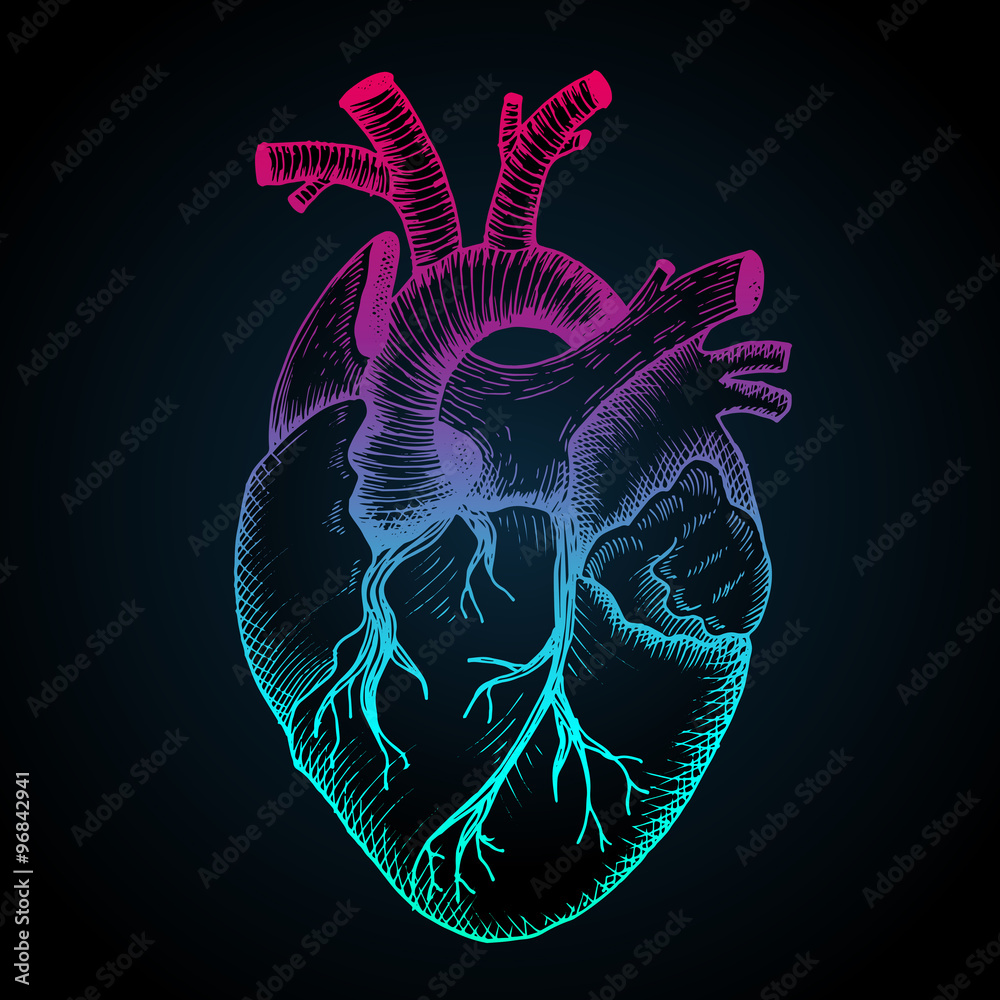 Abstract Human Heart