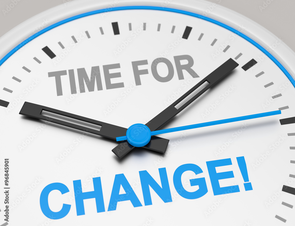 Time for change Stock-Illustration | Adobe Stock