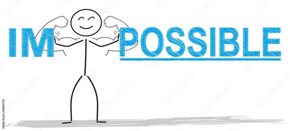 IM/POSSIBLE Stock Vector | Adobe Stock