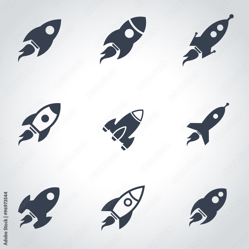 Rocket Icon Vector