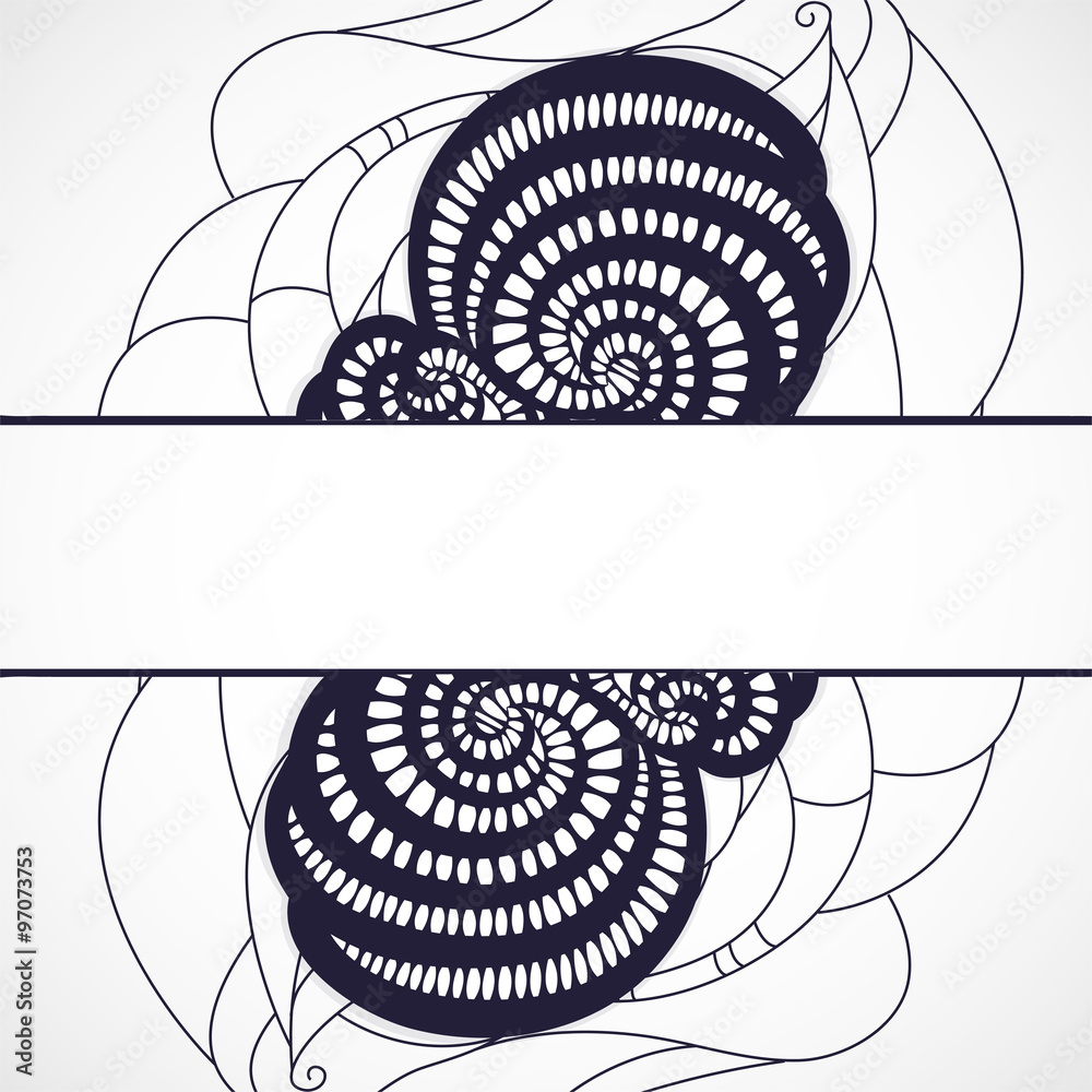 Abstract frame. Illustration 10 version Stock Vector | Adobe Stock