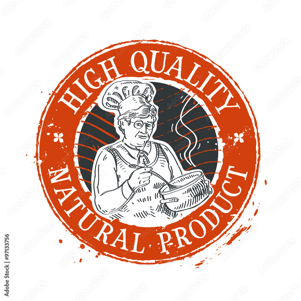 tasty food vector logo design template. chef, cook or cooking icon ...