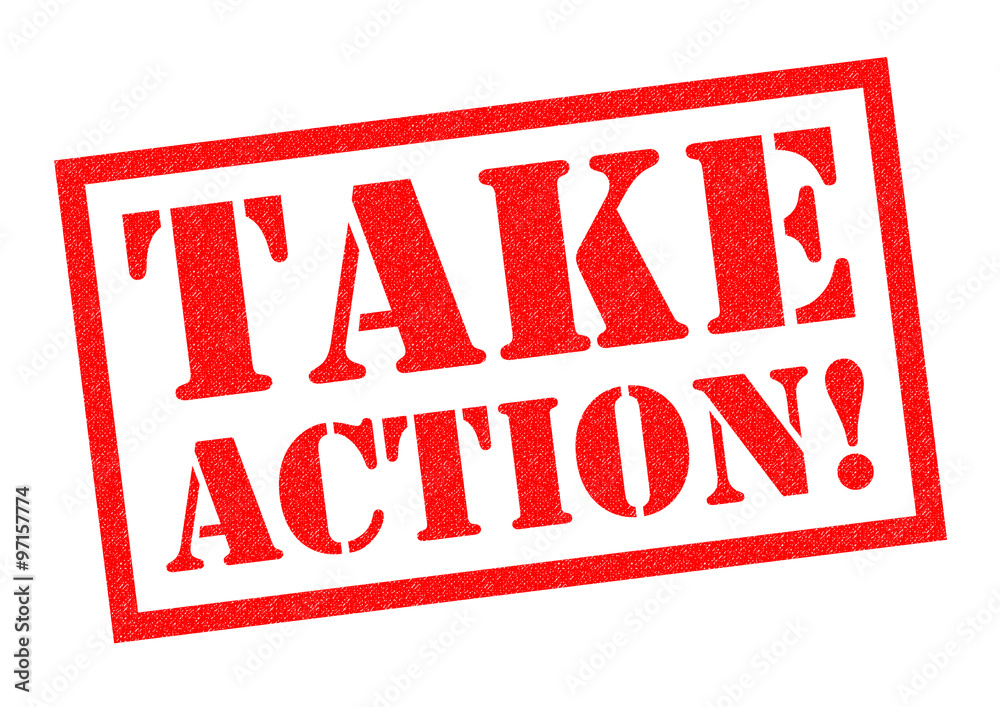 TAKE ACTION! Stock Illustration | Adobe Stock