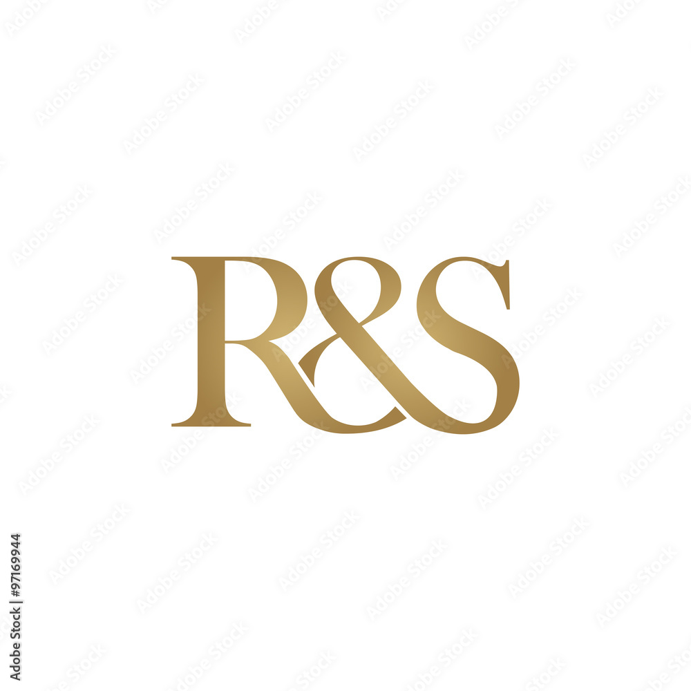 R&S Initial logo. Ampersand monogram logo Stock Vector | Adobe Stock