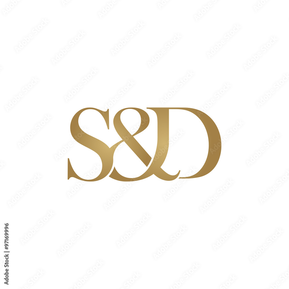 S&D Initial logo. Ampersand monogram logo 素材庫向量圖 | Adobe Stock