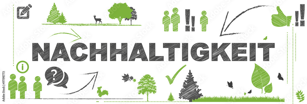 Nachhaltigkeit Stock-Vektorgrafik | Adobe Stock