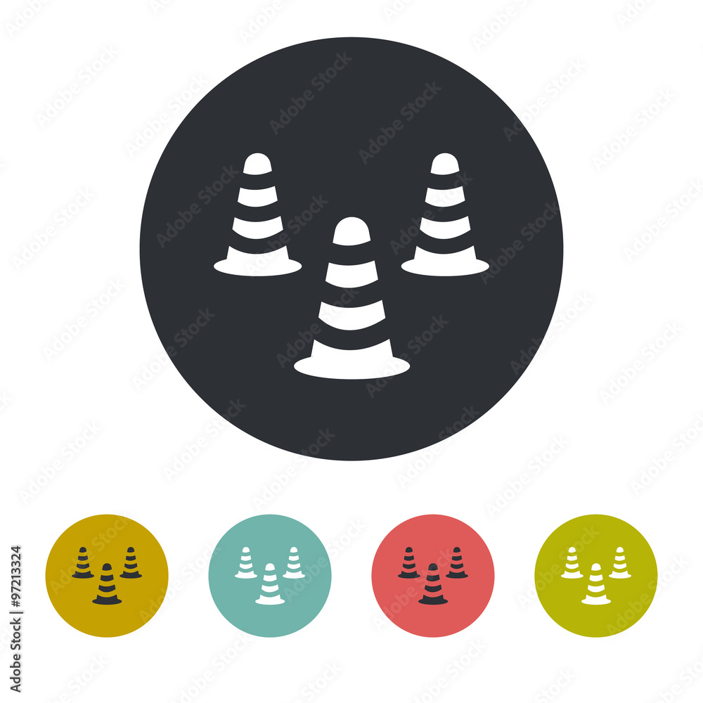 Blockage icon Stock Vector | Adobe Stock