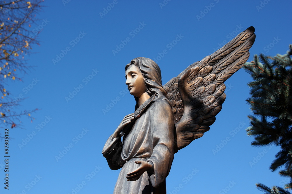 Figur Eines Weiblichen Engels Stock Foto Adobe Stock