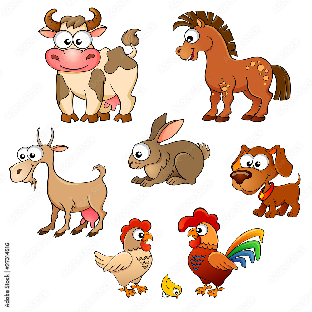 Farm Dog Clipart Cartoon