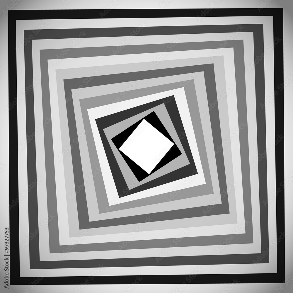 Simple grayscale square background, pattern. Vector art Stock Vector ...