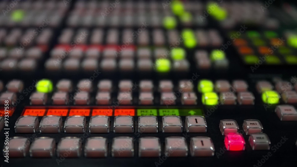 Broadcast Tv Studio Production - Vision Switcher Studio Director ...