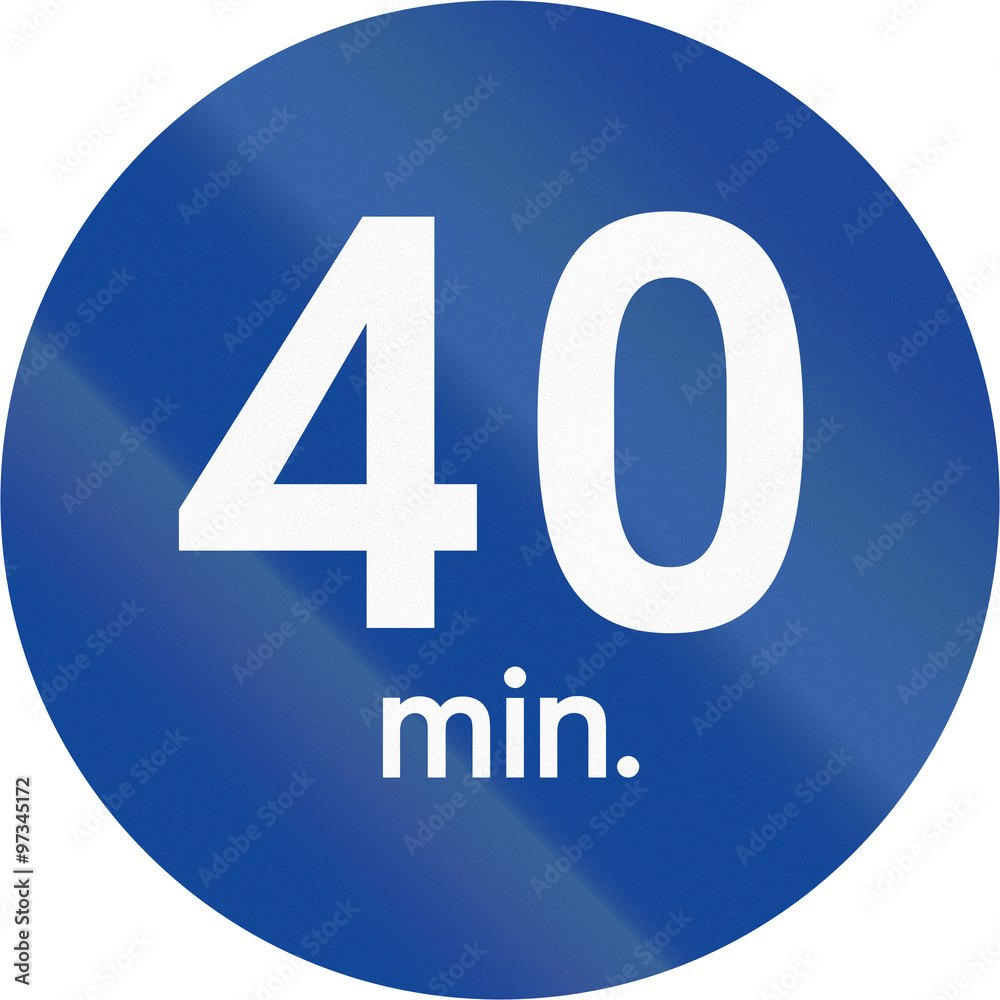 Road sign in the Philippines - Speed limit road sign in the Philippines ...