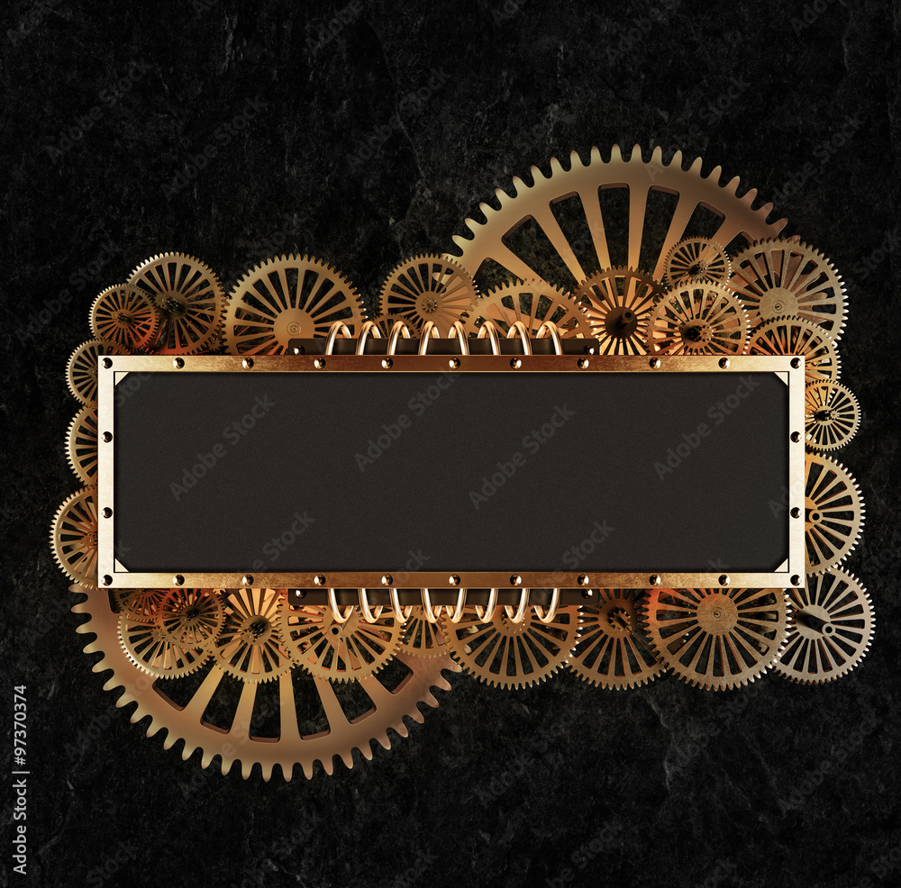 Steampunk Gear Frame