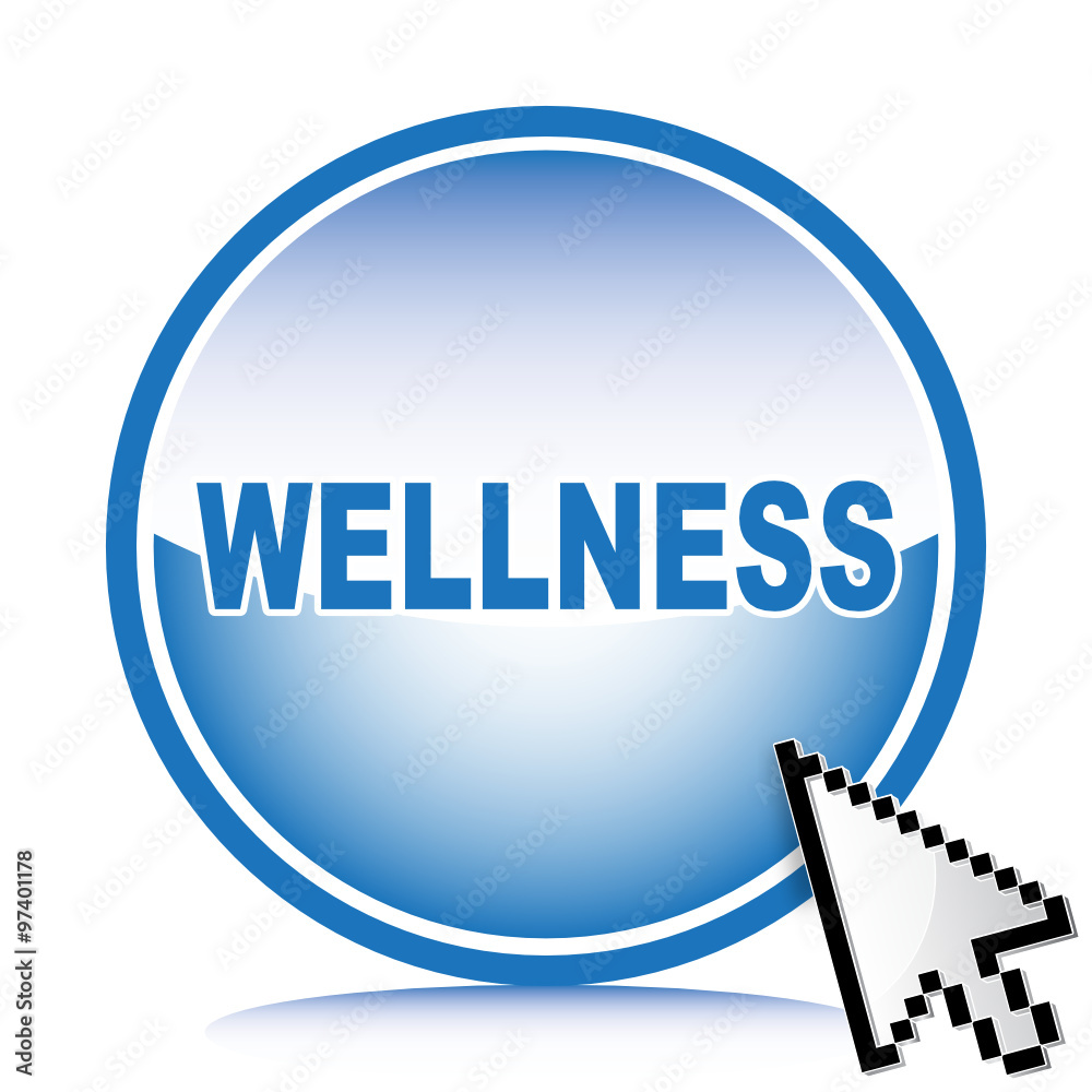 wellness icon Stock Vector | Adobe Stock