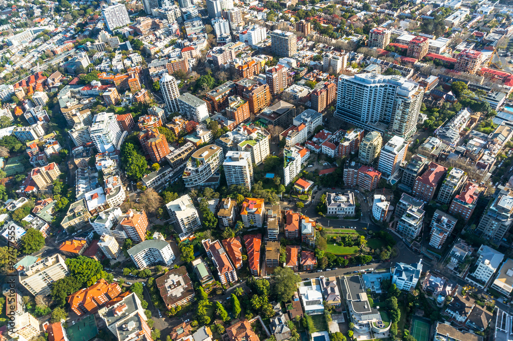 Poster Sydney suburb from the air – Wall Art | UkPosters