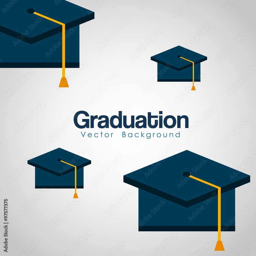 graduation concept design Stock Vector | Adobe Stock