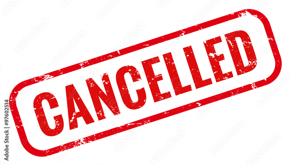 stamp red cancelled Stock Vector | Adobe Stock