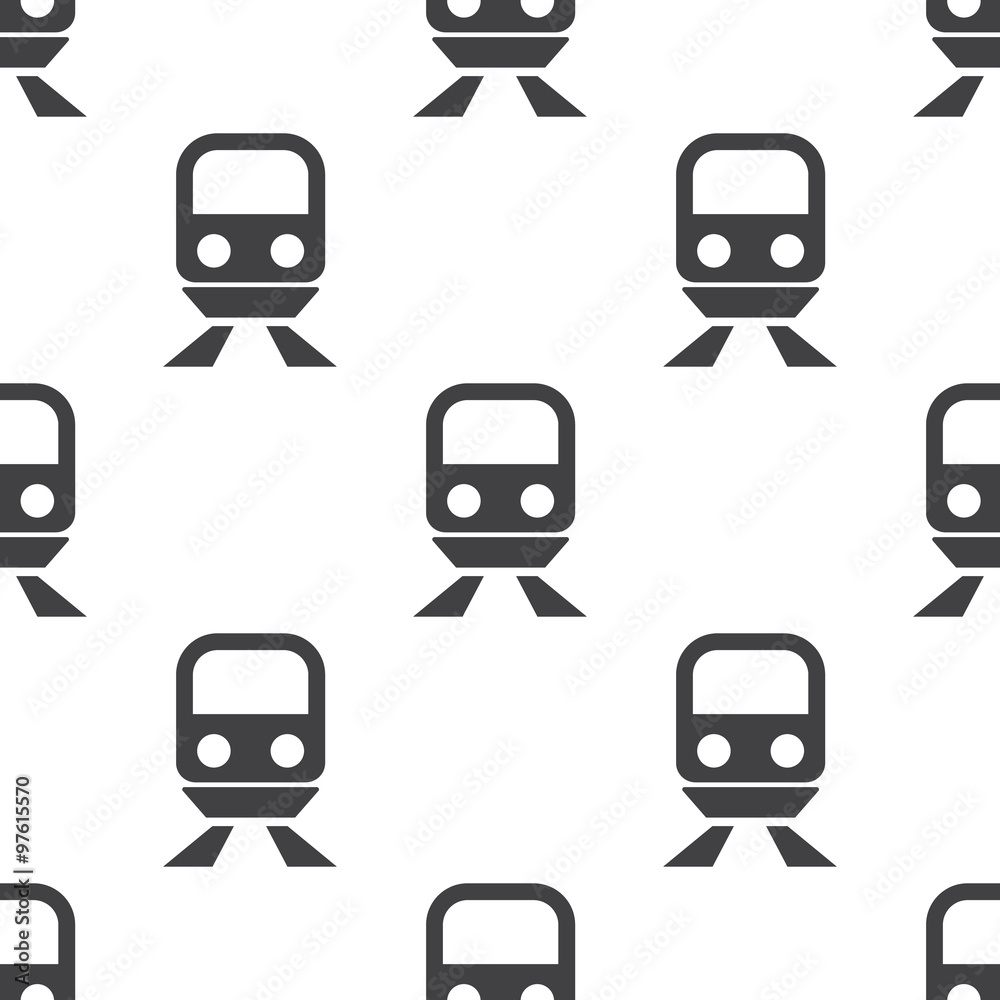 train icon on white background Stock Vector | Adobe Stock