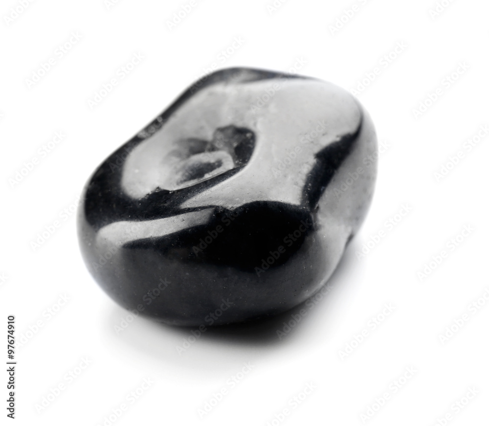 Black onyx isolated on white background Stock Photo | Adobe Stock