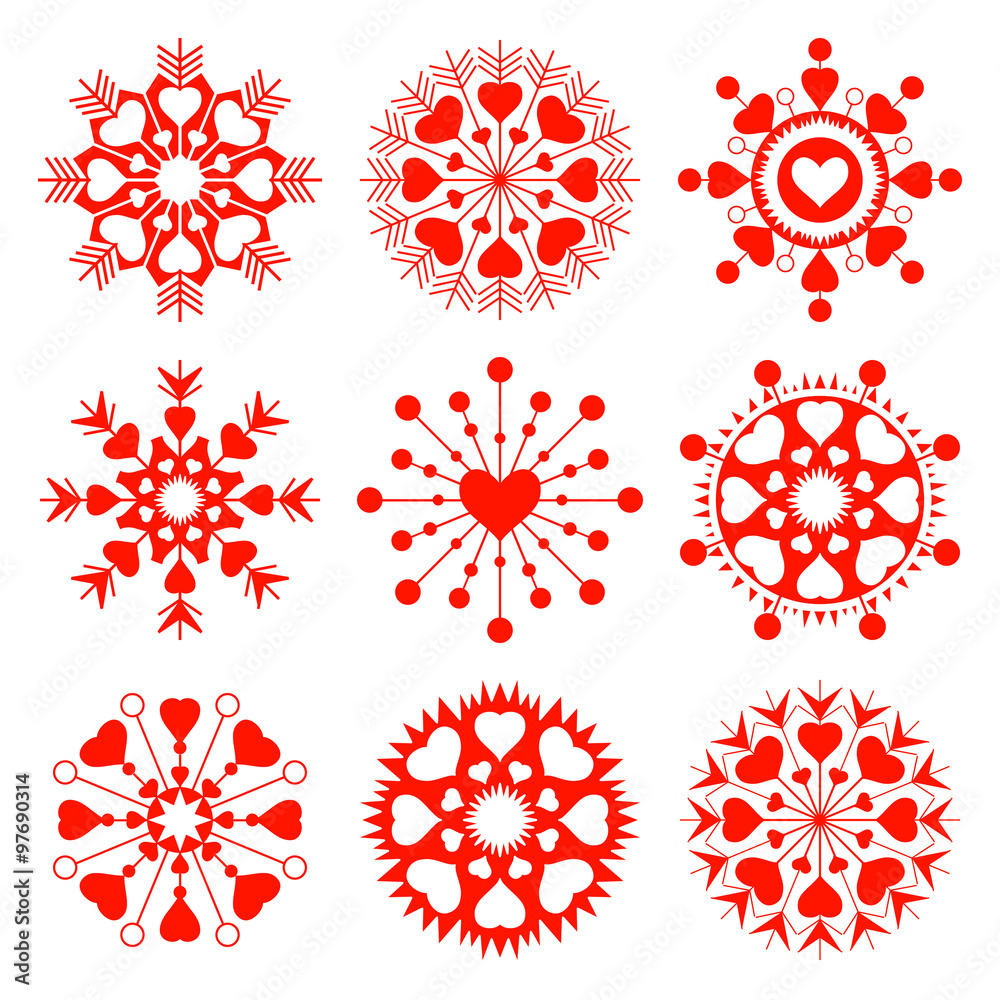 Snowflake Heart