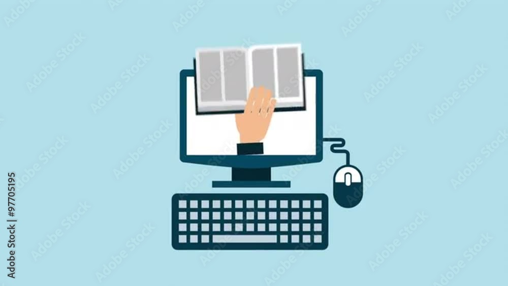 e book design, Video Animation Stock Video | Adobe Stock