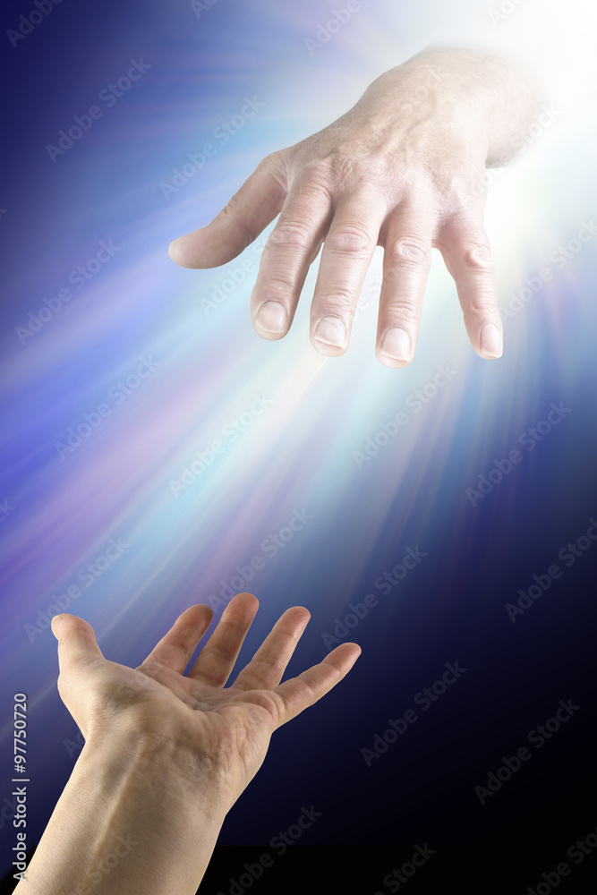 Female Hand Reaching Out