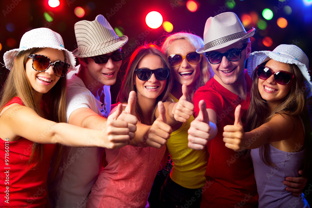 People show thumb up Stock-Foto | Adobe Stock