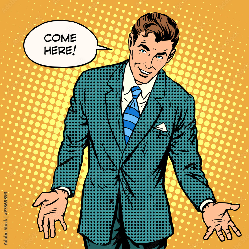 Come Here Clipart