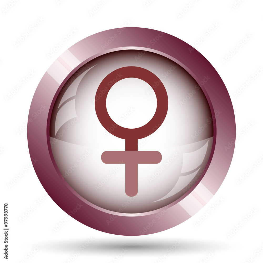 Female sign icon Stock Illustration | Adobe Stock