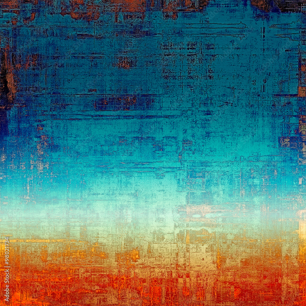 Grunge background with vintage and retro design elements. With ...