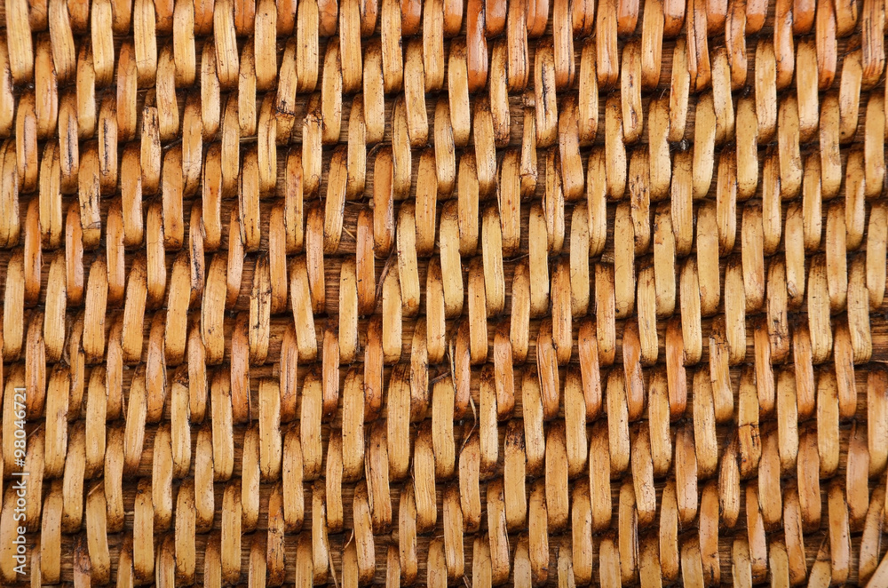 Wickered rattan background Stock Photo | Adobe Stock