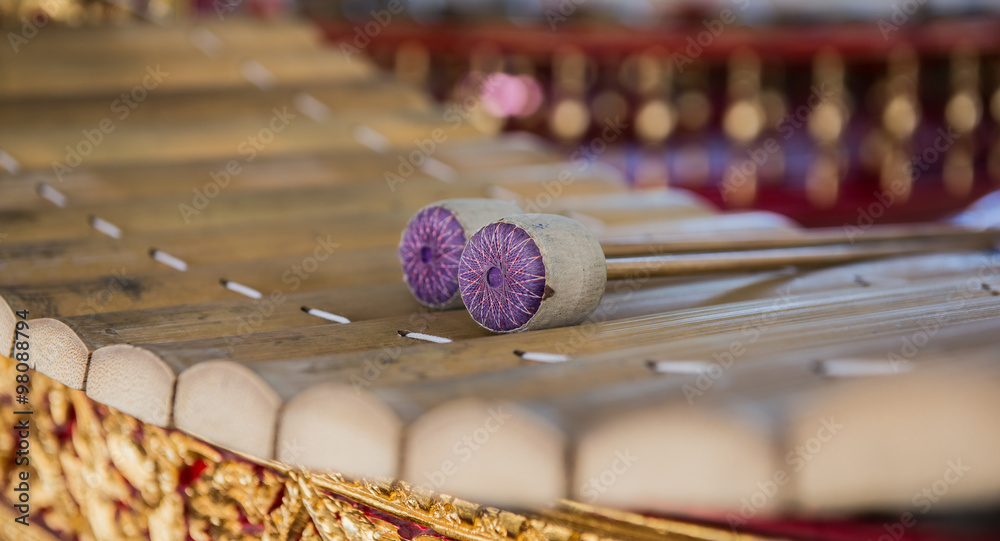 Thai instrument Stock Photo | Adobe Stock