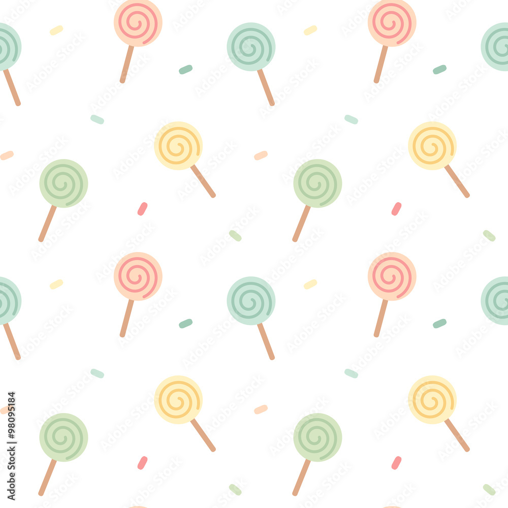 Cute Lollipop Wallpaper