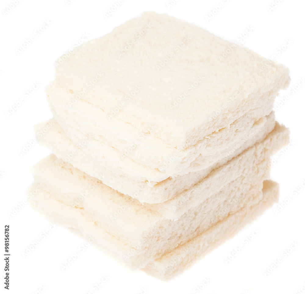 pile of empty sandwich on a white background Stock Photo | Adobe Stock