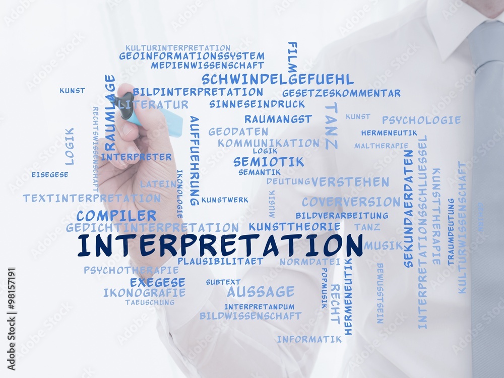 Interpretation Stock-Illustration | Adobe Stock