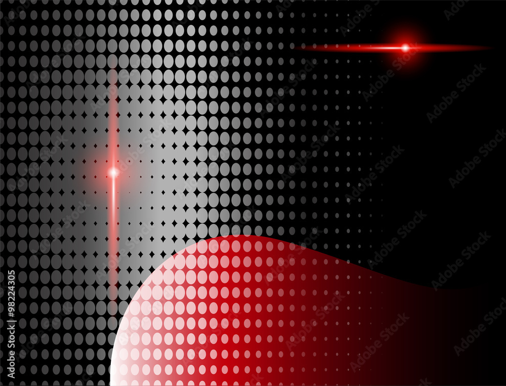 Red background vector for text and message board design infographic ...