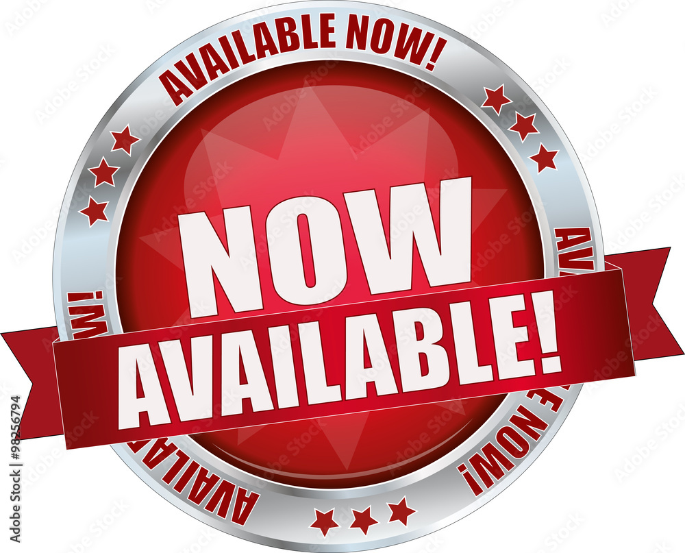 NOW AVAILABLE / realistic modern round glossy 3D vector eps10 button ...