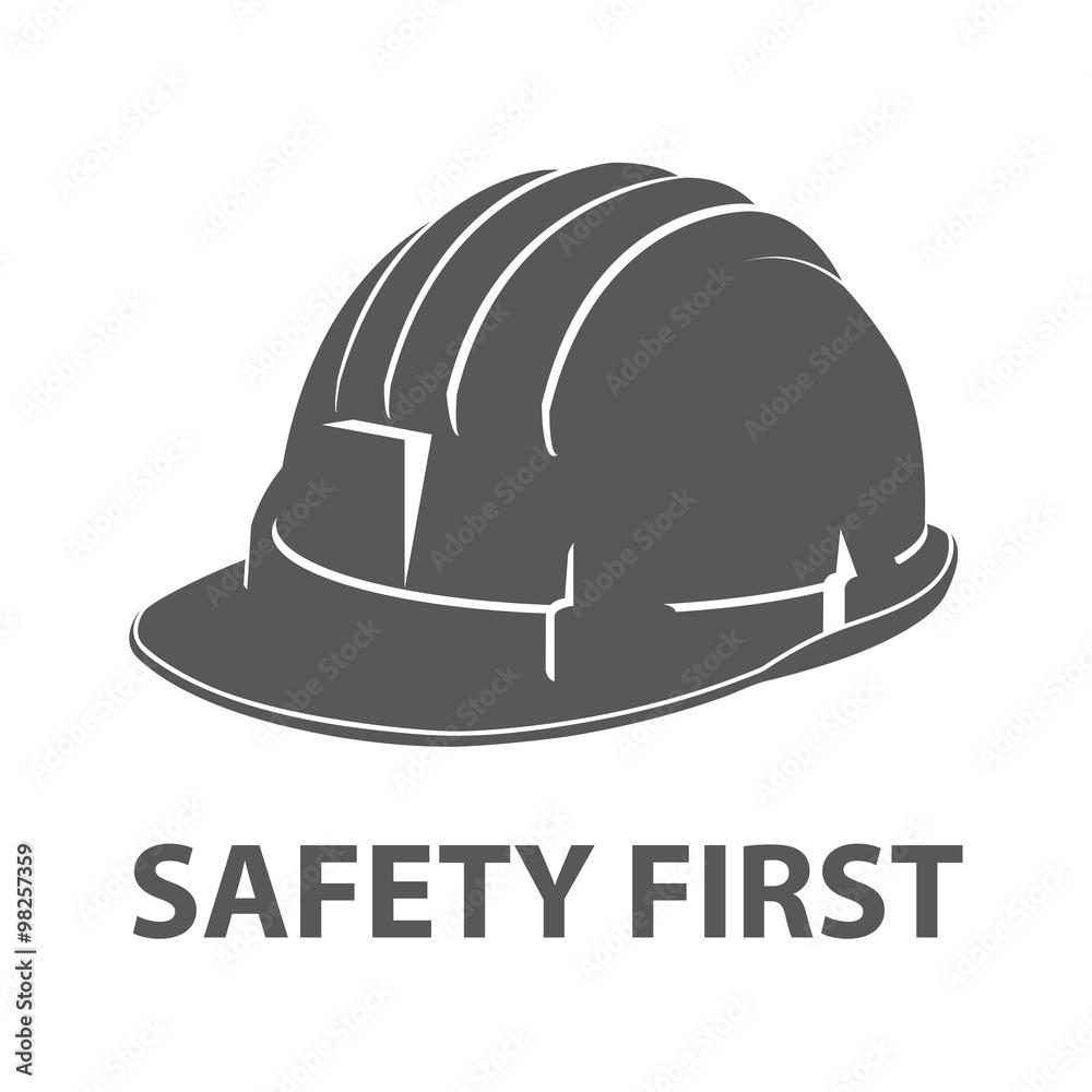 Safety hard hat icon symbol Stock Vector | Adobe Stock