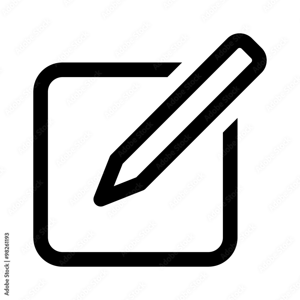 Compose message line art icon for apps and websites Stock Vector ... Compose message line art icon for apps and websites Stock Vector ...