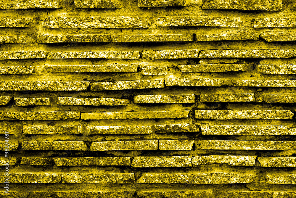 Golden marble stone brick wall detailed texture background Stock Photo ...