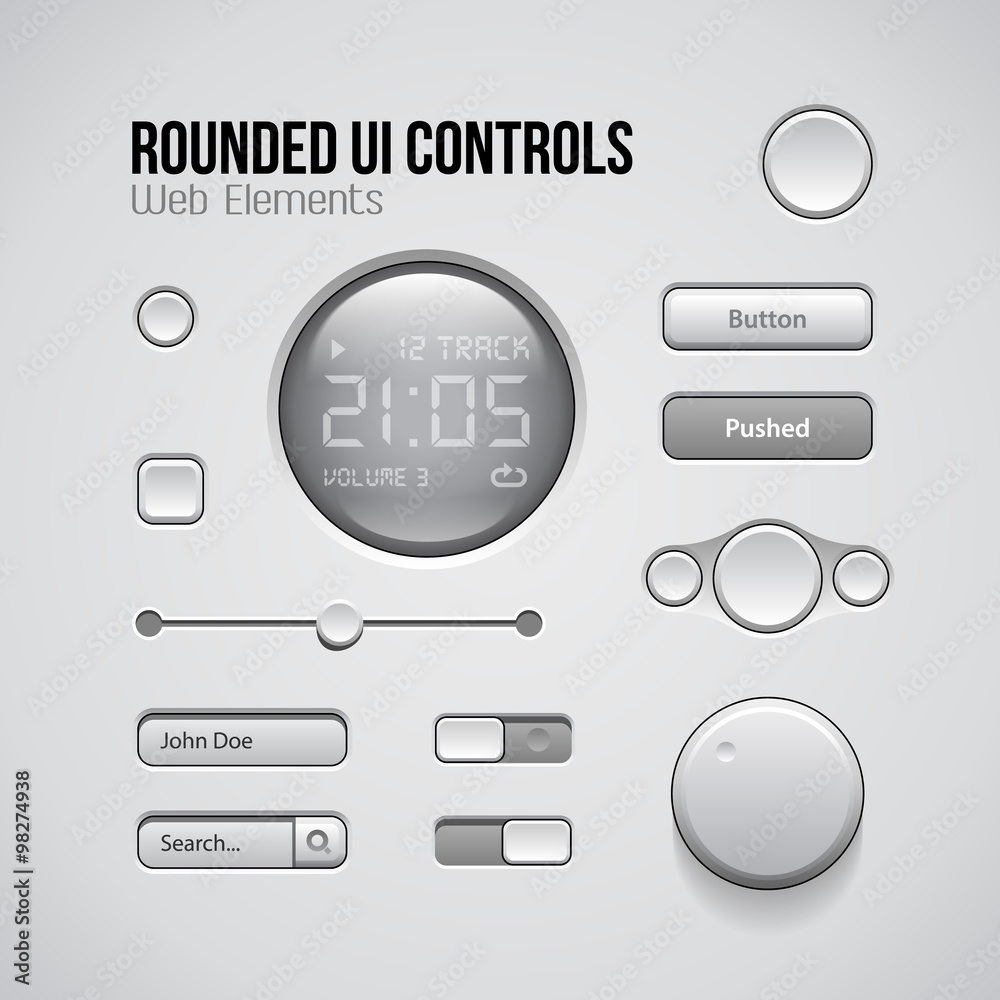 Web Video Player Controls