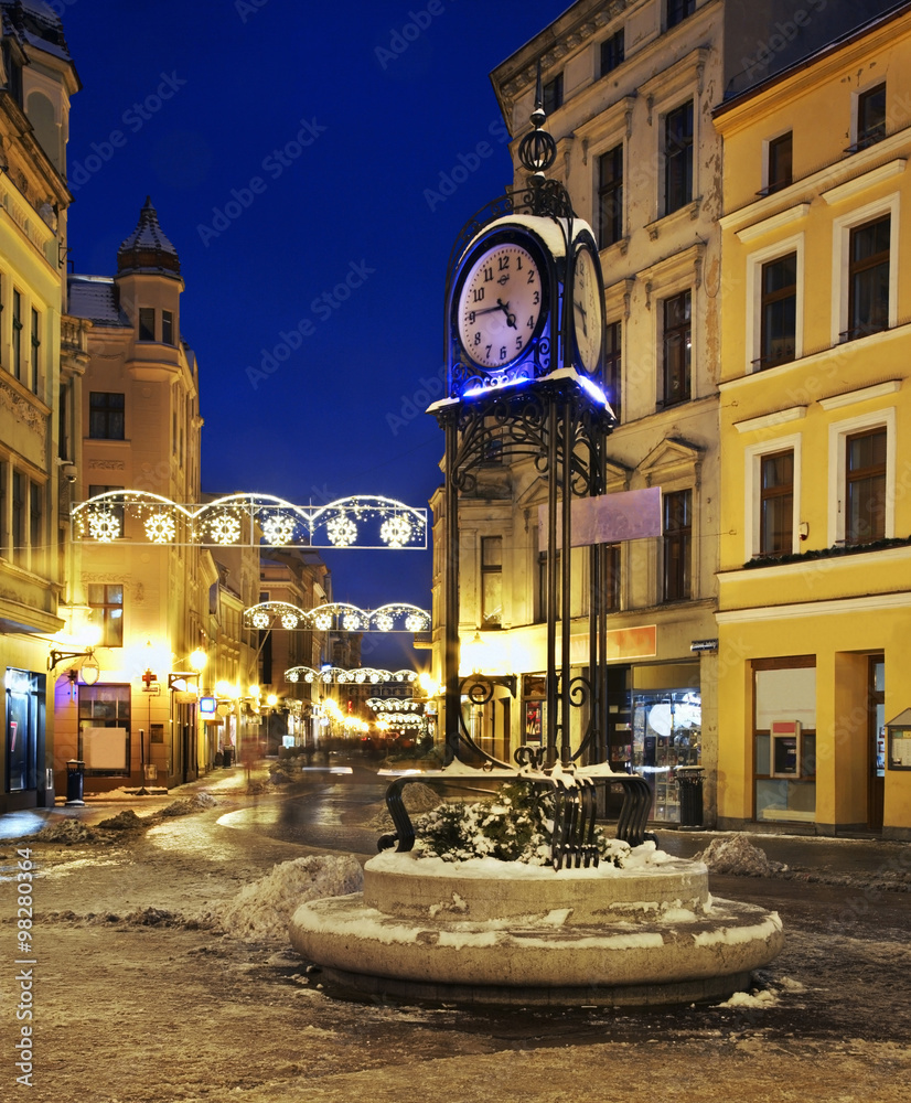 Szeroka (Wide) street in Torun. Poland Stock Photo | Adobe Stock