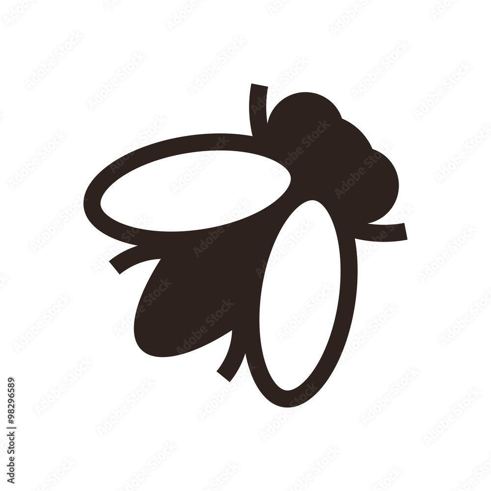 Fly icon Stock Vector | Adobe Stock
