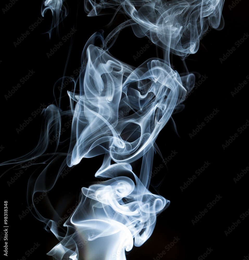 Wisp of smoke Stock Photo | Adobe Stock