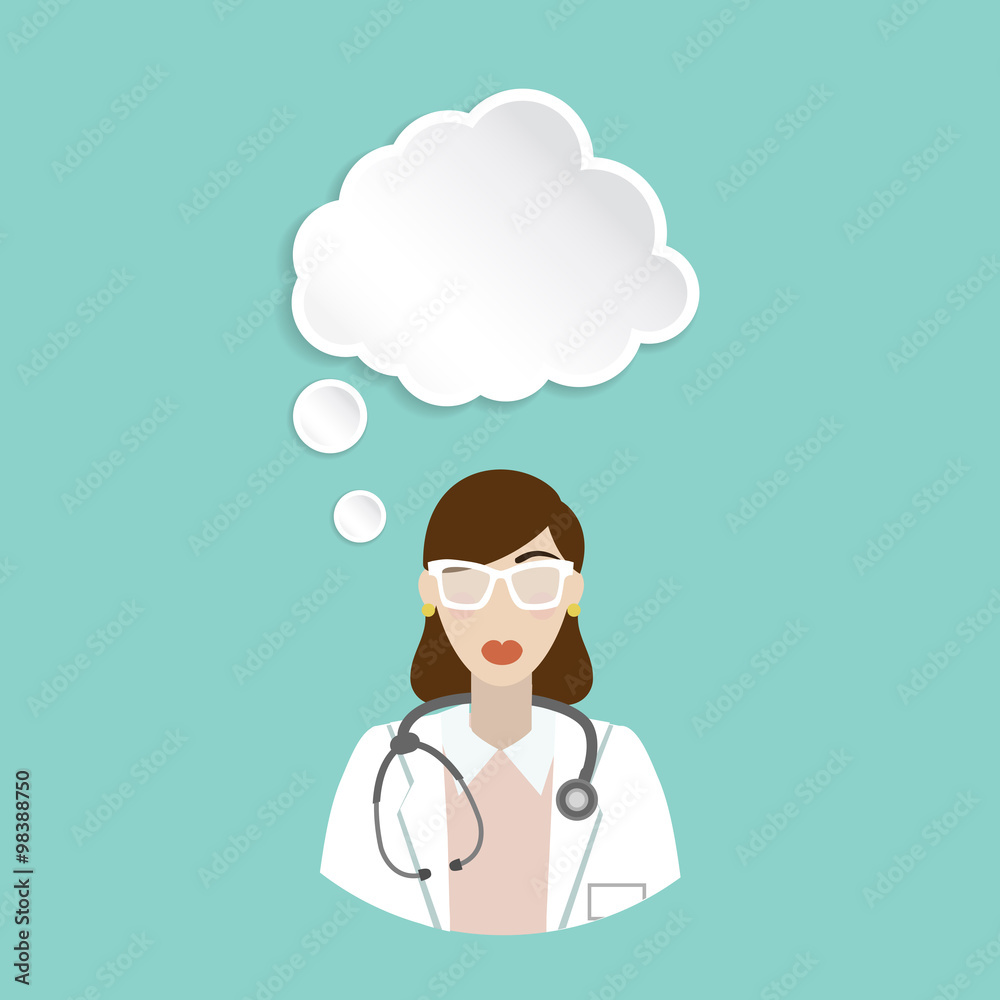 Doctor Thinking Cartoon