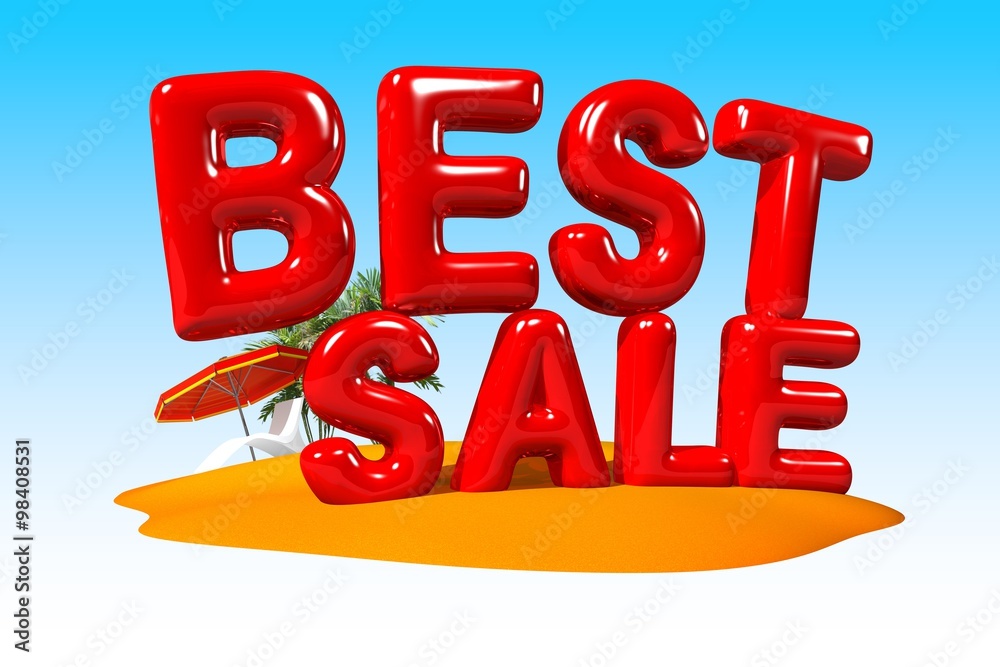 Best Sale Buzzword on Island Stock Illustration | Adobe Stock