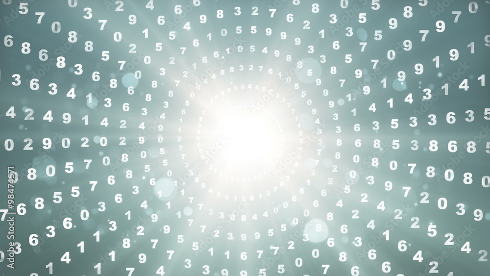 digital spiral seamless loop 4k (4096x2304) Stock Video | Adobe Stock