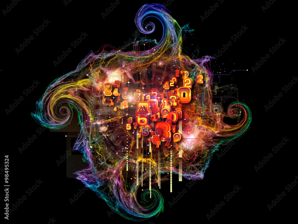 Crystal Math Stock Illustration | Adobe Stock