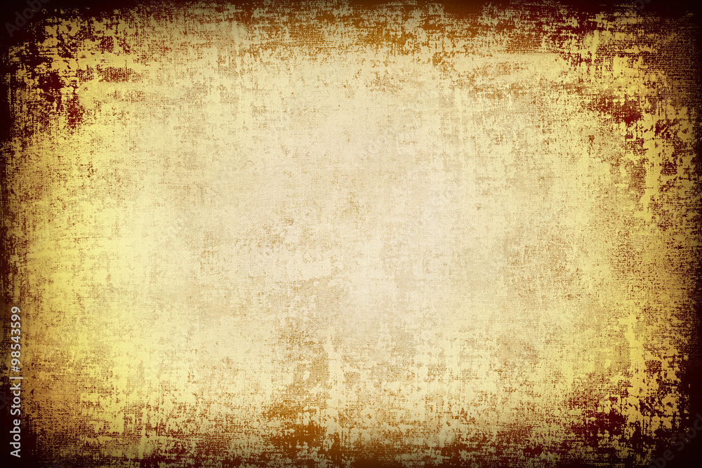 Grunge sepia colored background design with smoked edges. Stock ...
