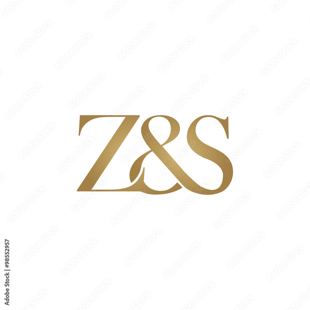Z&S Initial logo. Ampersand monogram logo Stock Vector | Adobe Stock